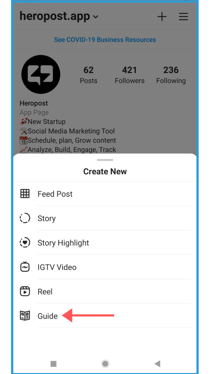 How To Use and Create An Instagram Guide