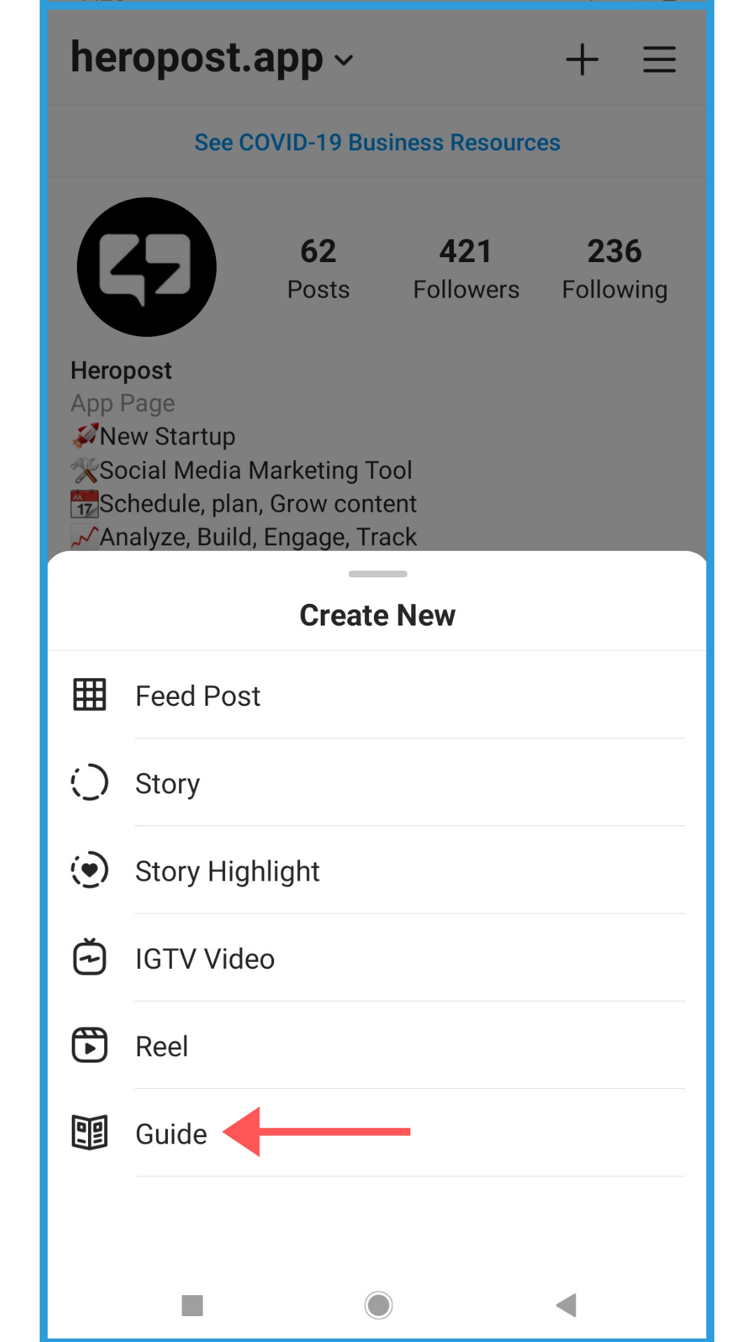 How To Use and Create An Instagram Guide